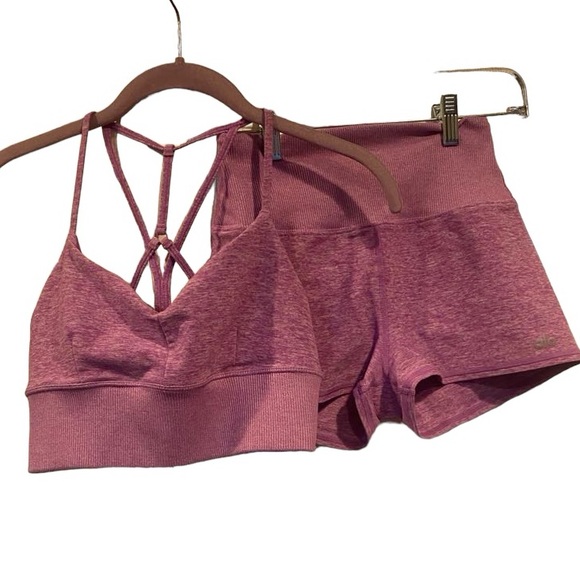 ALO Yoga | Other | Alo Shorts And Sports Bra Set Size S | Poshmark